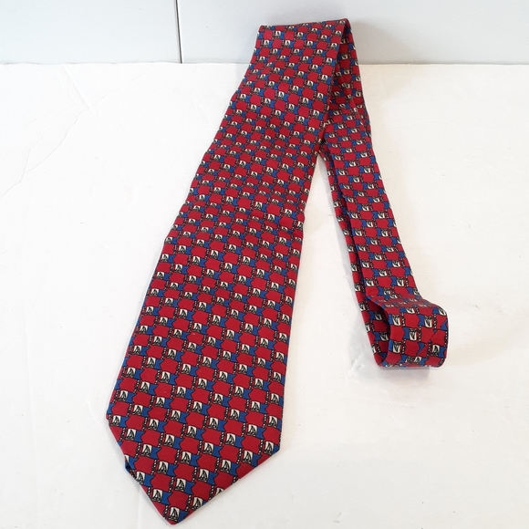 Jos. A. Bank | Accessories | Jos A Bank Clothiers Rare Sailboat Silk ...